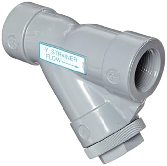 Hayward CPVC Y-Strainer, FPM Seal, 1" Threaded: Industrial Plumbing Y ...