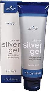Amazon.com: Silver Gel 24ppm - 4 oz Tube by Activz: Health & Personal Care