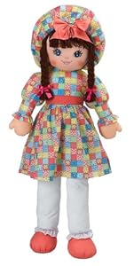 Amazon.com: Brunette Rag Doll - Life Size Sweetie Mine 48" Rag Doll ...