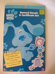 Amazon.com: Blue's Clues Blues Clues Sticker Book ~ Reward Decals ...
