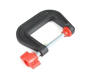 Amazon.com: Olson Saw 37-220 Large Plastic C-Clamp, 1-1/2-Inch Maximum ...