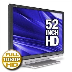Black Friday 2010 Sharp Aquos 52" LCD HDTV 1080p