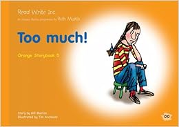 Read Write Inc.: Set 4 Orange: Colour Storybooks: Too Much!: Amazon.co ...