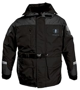 Amazon.com : Mustang Survival Integrity Deluxe Flotation Coat, Black ...