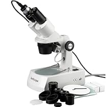 AmScope SE305R-AZ-E2 Digital Forward-Mounted Binocular Stereo ...