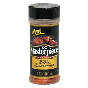 Amazon.com : KC Masterpiece Barbecue Seasoning - 6 Oz : Kc Masterpiece ...