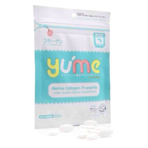 3 Sachets Yume Marine Collagen Tri Peptide L Glutathione Complex ...
