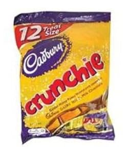 Amazon.com : Cadbury Crunchie Bar Treat Size - 12pk : Candy And ...