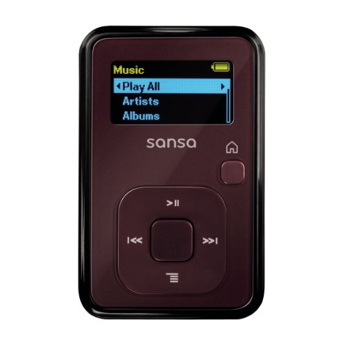 Sandisk Sansa Clip+ MP3-Player 4 GB (FM-Tuner, microSD Slot) rot ...