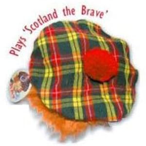 Amazon.com: Scottish See You Jimmy' Hat - Tartan Tammy - Tam O Shanter ...