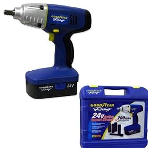 Amazon.com: Goodyear 24V Cordless Impact Wrench (33609PB): Automotive