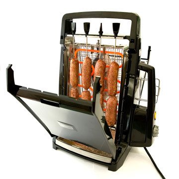 Barbecue electrique grille verticale