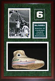 Bill Russell Autographed Converse Shoes - FindGift.com