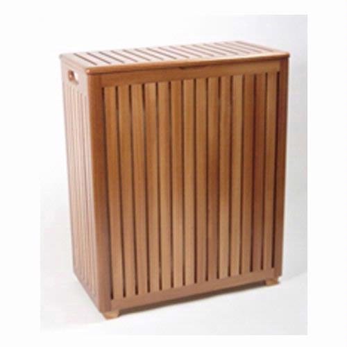 Redmon Teak Genuine "TEAK" Hamper - Full Size
