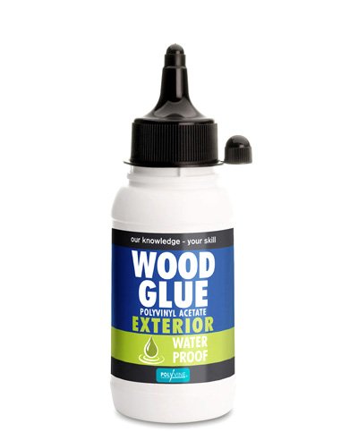 Polyvine Waterproof Exterior Polyvinyl Acetate Wood Glue 125ml Hardware ...