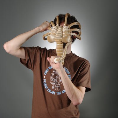 ThinkGeek Alien Facehugger Plush Toy - Cute and Cuddly, - Want It All