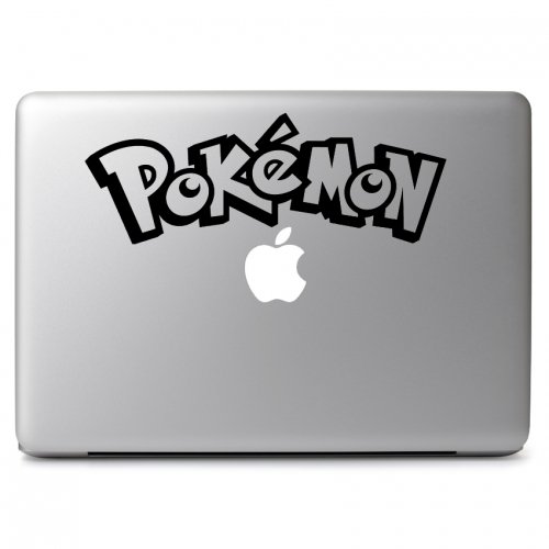Pokemon Logo Vinyl Sticker Skin Decal For Apple Macbook Air ...