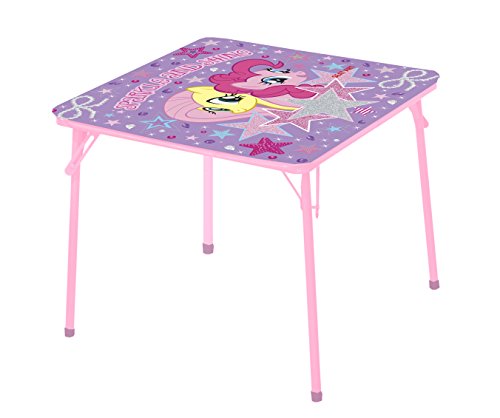My Little Pony Table and Chair Set (3-Piece) Furniture Tables Activity ...