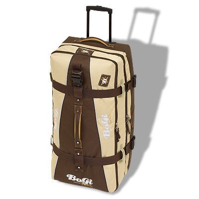 BoGi Bag Koffer Reisetasche Trolley Koffer CheckIn 85l / 68 cm braun ...
