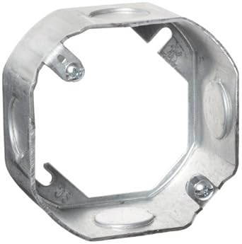 Steel City 25151-1/2 3-1/2" Octagon Box Extension Ring, 1-1/2" Depth ...
