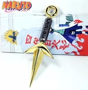 Amazon.com: Naruto Minato Namikaze Yondaime the fourth Hokage kunai ...