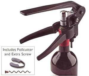 Screwpull by Le Creuset Lever Model with Foil Cutter | Bar Tools & Glasses