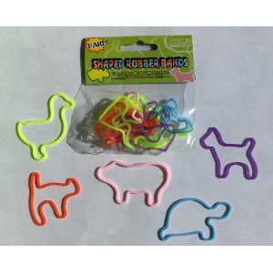 Silly Bandz Fun Shapes - 24 Pack