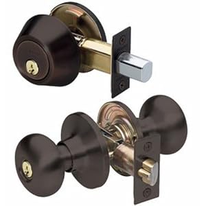 Master Lock BCCON0610B Biscuit Combo – keyed Entry Knob Set with Keyed ...