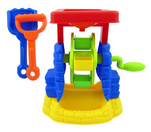 Rotating Sand Wheel Beach Toy Set for Kids with Shovel and Rake from ...