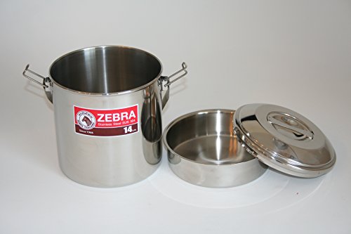 ZEBRA THAILAND 151614 Improved 14cm Loop Handle Pot with Stainless ...