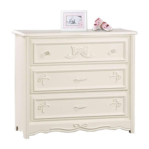 Disney Princess Enchanted 3-drawer Dresser – White – Nursery Furniture ...