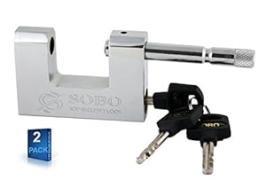 SOBO SPSA80-KD High Security Padlock - Pad Locks - Amazon.com