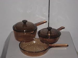 Amazon.com: Corning Visions Visionware Vision Ware 5 Piece Set - 7 inch ...