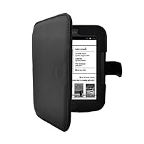 Magnetic Leather Cover Case for NOOK Simple Touch and NOOK Simple Touch ...