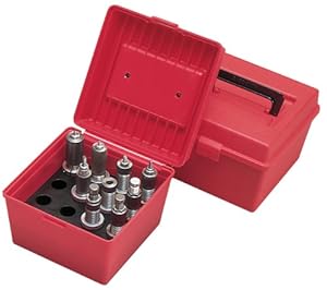 Amazon.com : MTM Reloading Die Storage Box : Gunsmithing Tools And ...