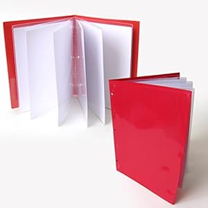 Amazon.com : StoreSMART® - 9 7/16" x 11 3/4" Multi-Pocket Folder - Red ...