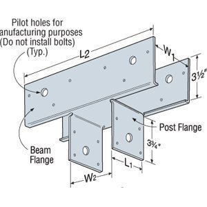 Amazon.com: Simpson Strong-Tie PC66-16 6x6 Post Cap: Home Improvement