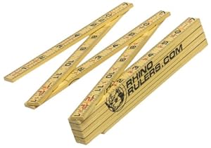 Rhino Rulers 55125 Engineers 10th Spacing Ruler - Construction Rulers ...