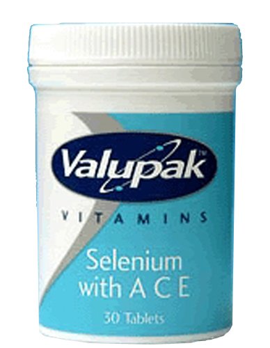 Valupak Vitamins Selenium & A C E 30 Tablets | Nakosite