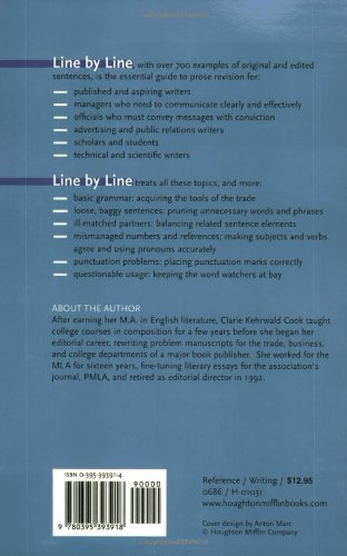 Line by Line: How to Edit Your Own Writing - | Work | WritersServices