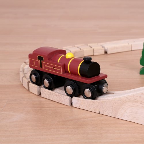 Bigjigs Rail BJT422 Heritage Collection Metropolitan - Want It All