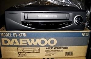 Amazon.com: Daewoo DVK47N video player recorder VCR VHS 4 head ...