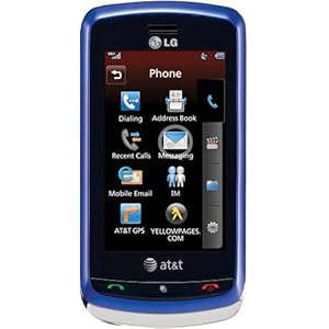 Amazon.com: LG Xenon GR500 Phone, Blue (AT&T): Cell Phones & Accessories