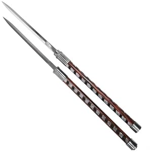 Amazon.com : Whetstone Cutlery Set of 2 Twin Blade Baton Short Swords ...