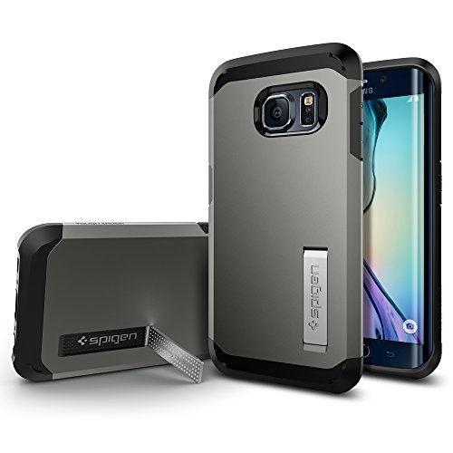 Buy Galaxy S6 Edge Case, Spigen [HEAVY DUTY] Tough Armor Case for ...