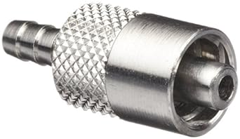 Luer Connector - Stainless Steel 316 Male Luer Lock, For 1/8" Tube ...