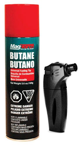 Mag-Torch MT778 Ck Butane Gas Pocket Torch with 5.6 Oz Butane - Want It All
