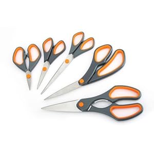 Amazon.com : HDX 5 Piece Scissors Set : Tools Products : Office Products