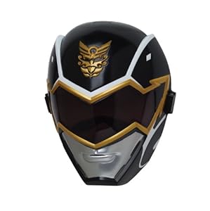 Amazon.com: Power Rangers Megaforce Black Ranger Mask: Toys & Games