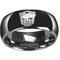 Get Cheap Oregon: BLACK TRANSFORMERS Autobot Mens Boys Stainless Steel ...